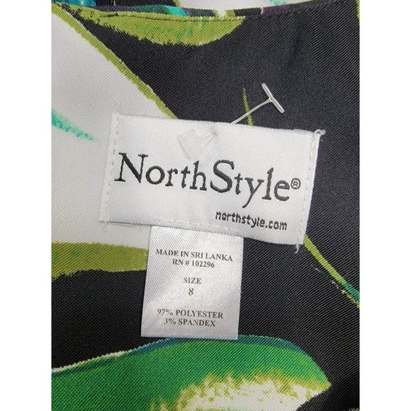 NorthStyle | Dresses | North Style Woman Size 8 Multicolor Floral Dress ...